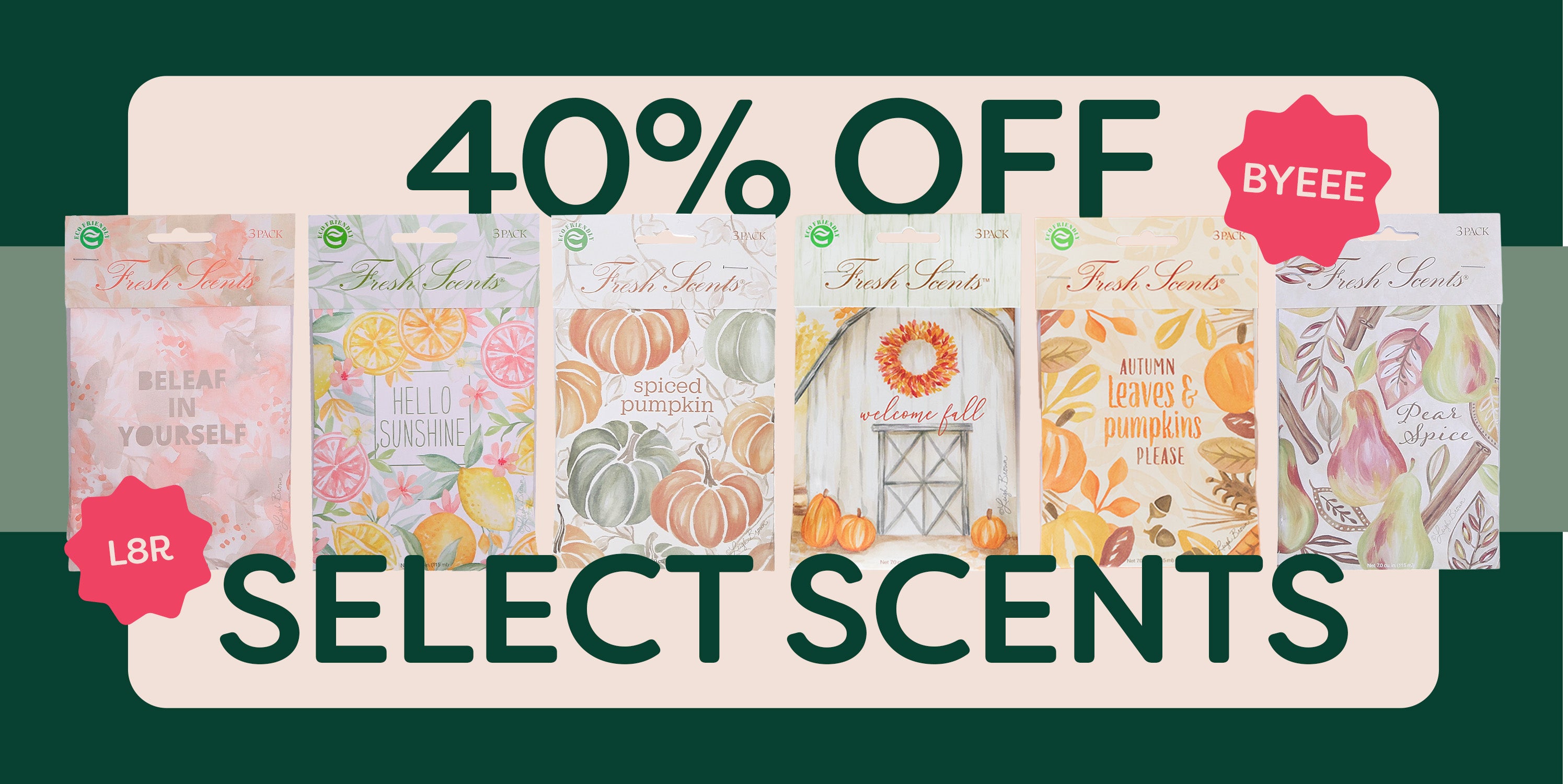 Fresh Scents - America's Favorite Scented Sachet