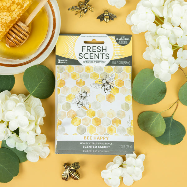 Bee Happy - Sachet 3pk – Fresh Scents