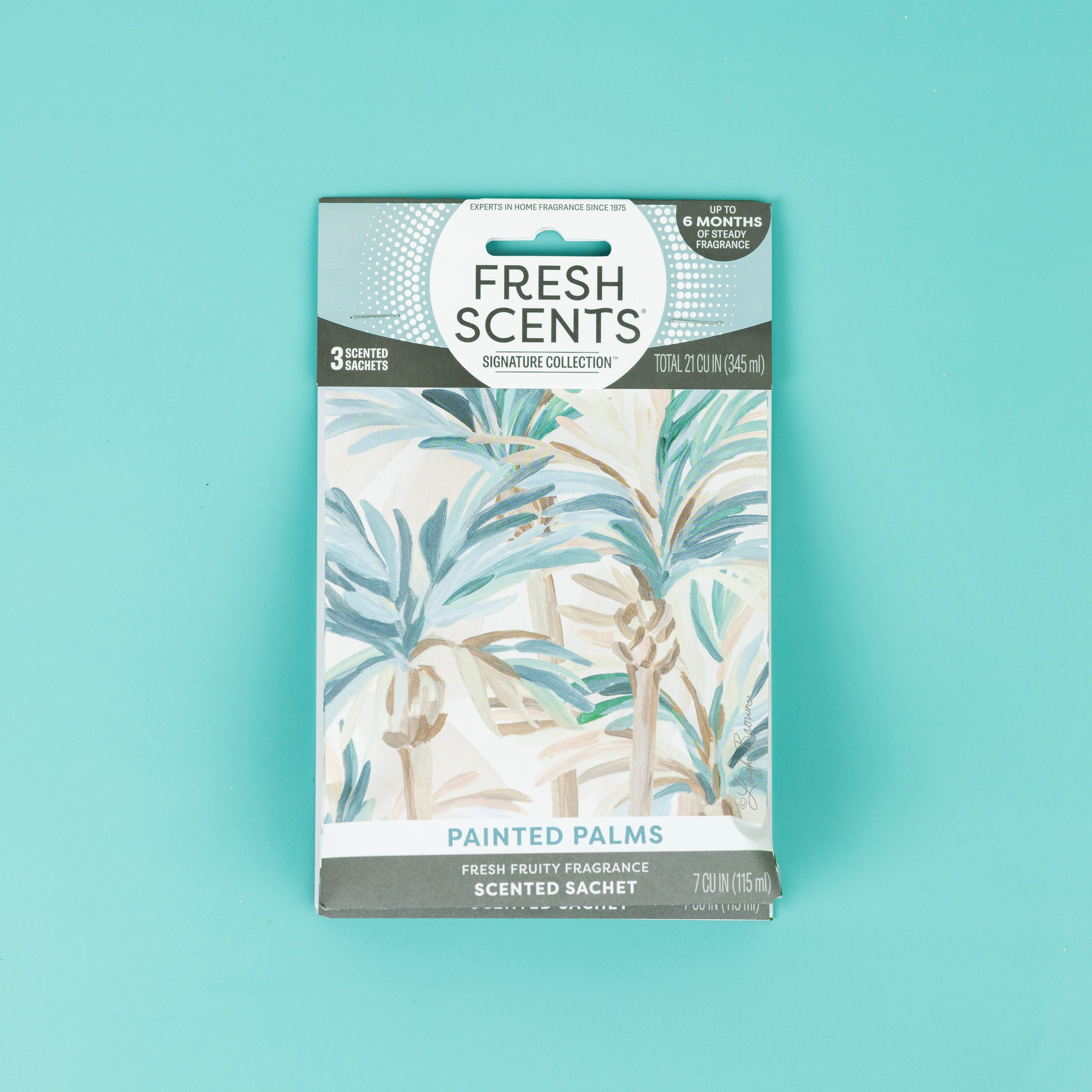 Painted Palm - Sachet 3pk – Fresh Scents