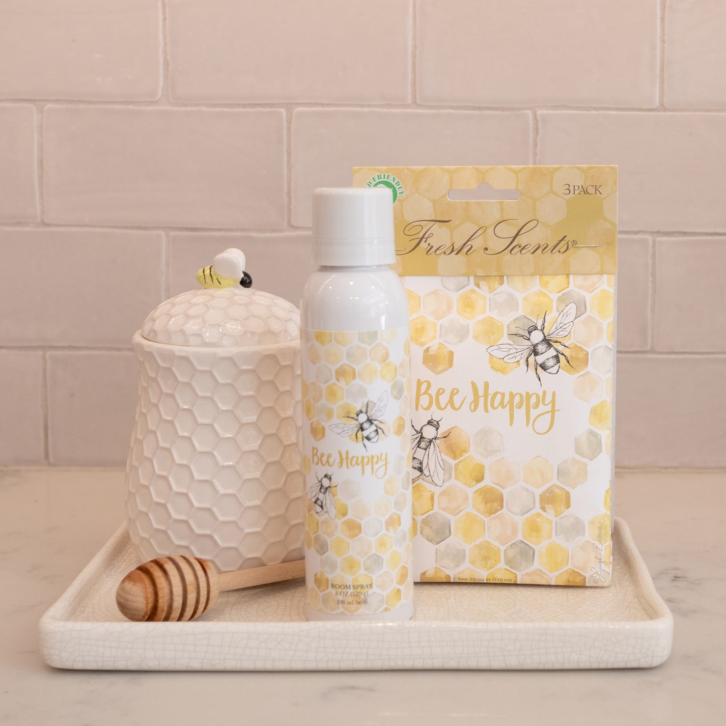 Bee Happy Sachet + Spray Duo – Fresh Scents